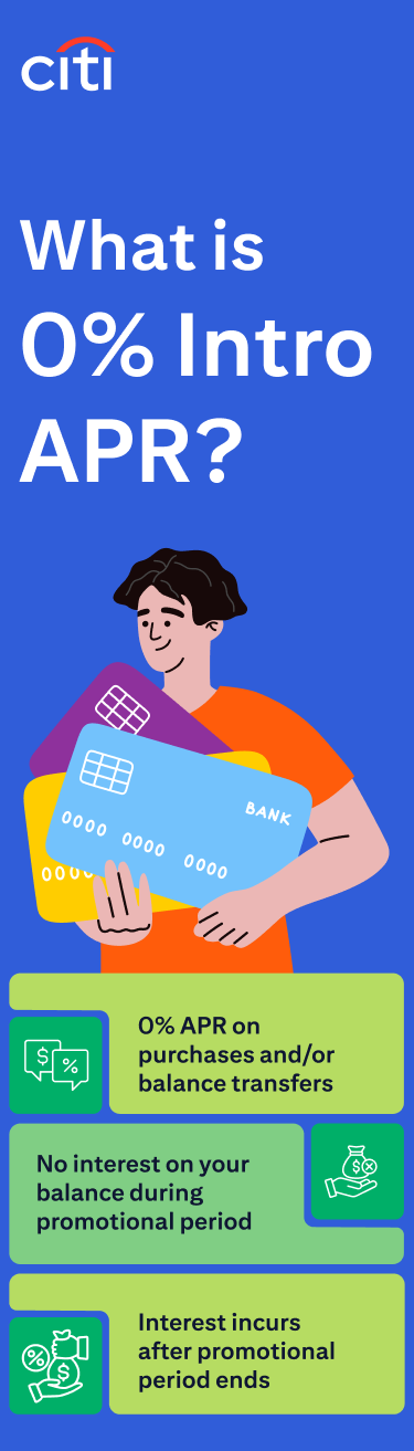 What Does Intro 0% APR Mean? | Citi.com